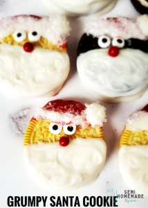 Easy Santa Oreo Cookies - Shoppin' Buggy Recipes