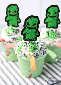 Oogie Boogie Pudding Cups - Shoppin' Buggy Recipes