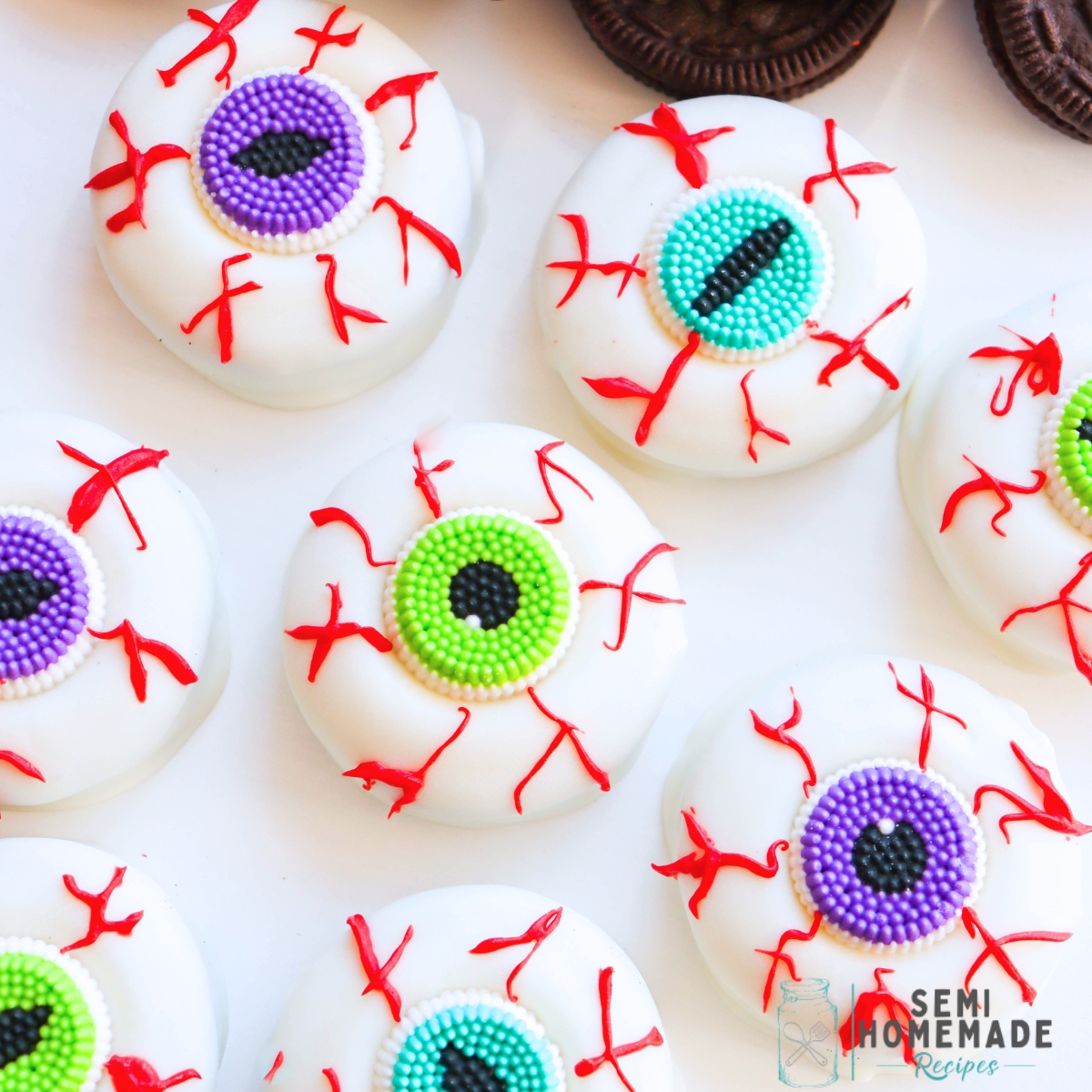 Eyeball Oreos - Shoppin' Buggy Recipes