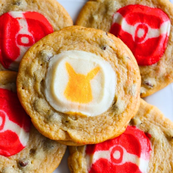 Easiest Pokémon Cookies Ever - Pikachu and Poké Ball Cookies - Shoppin ...