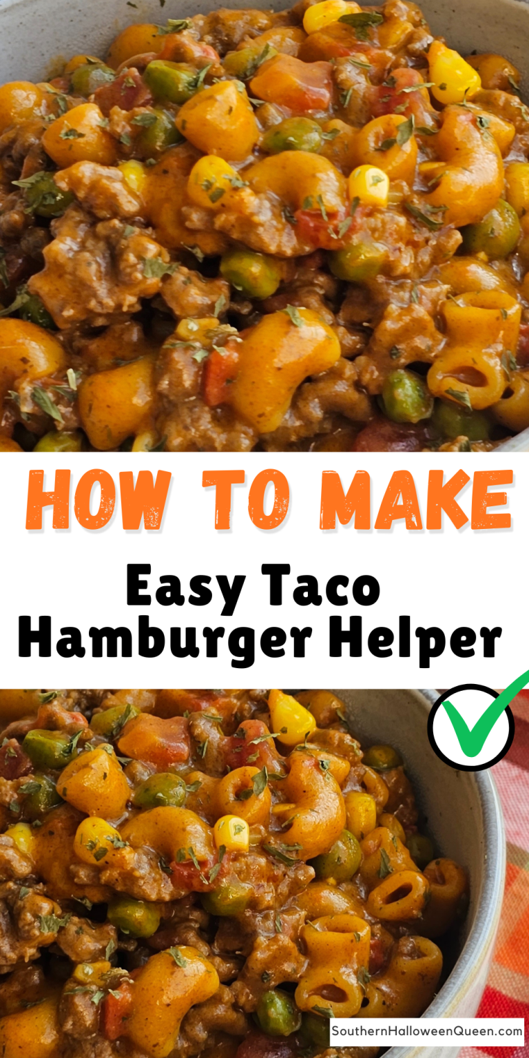 Easy One-Pan Taco Hamburger Helper - Semi Homemade Recipes